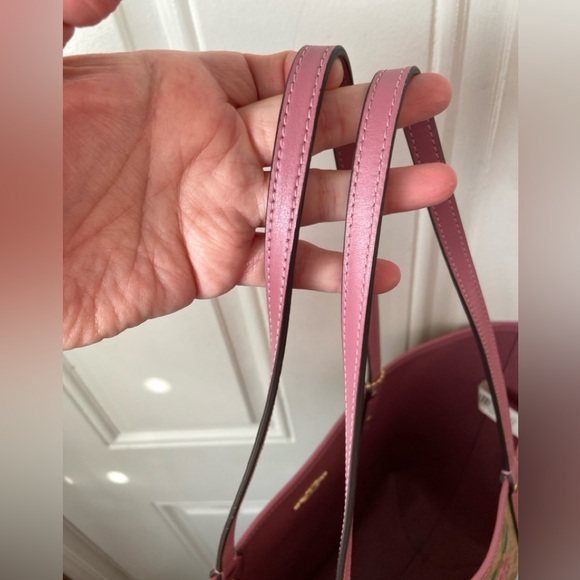 Coach | Bags | Coach Reversible City Tote In Signature Canvas With Prairie Rose Print | Poshmark